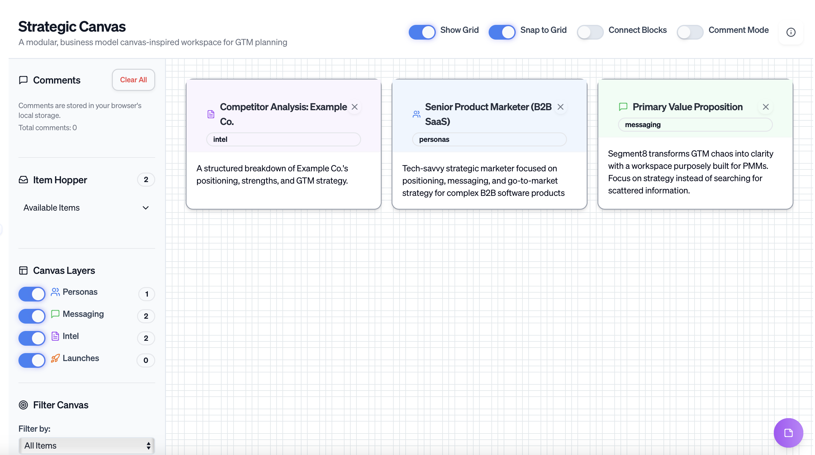 Segment8 | GTM Planning and Execution, Unified